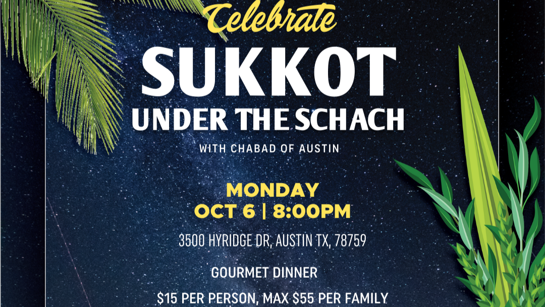 Sukkot & Simchat Torah 2025 - Chabad of Austin